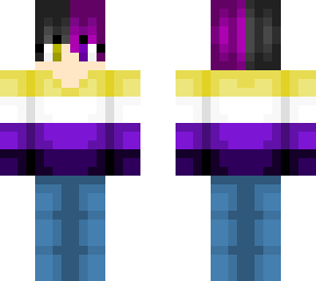 Non-Binary Cozy Person | Minecraft Skin