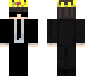 Senpai black | Minecraft Skin