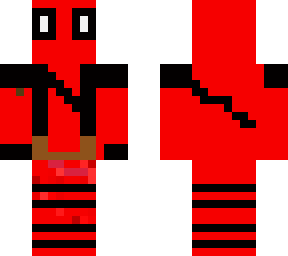 Deadpool from wish | Minecraft Skin