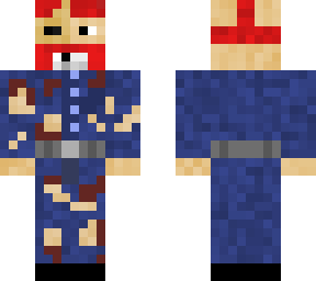 Friday the 13th part 9 Jason unmasked | Minecraft Skin