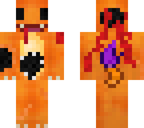 Purgatory Charmander | Minecraft Skin