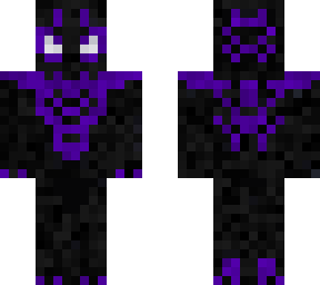 Purpel Spider-Man Miles morales or something idk | Minecraft Skin