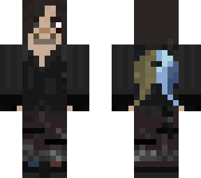 TWD Daryl Dixon Wings symmetrical | Minecraft Skin