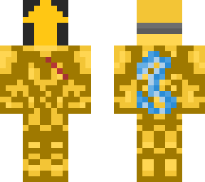 [Golden -- Arrow] FakerUp | Minecraft Skin
