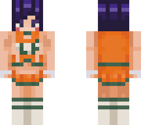 Cheerleader Kyoka Jiro | Minecraft Skin