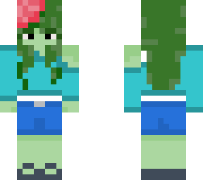 half zombie | Minecraft Skins