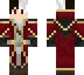 Red Warlock | Minecraft Skin