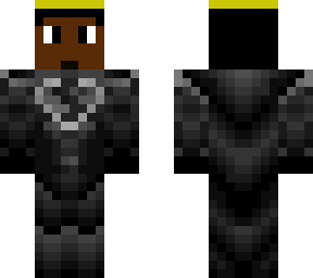 Black Farmer Superman | Minecraft Skin