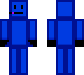 Blue Gamer Slime | Minecraft Skin