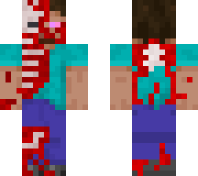 decaying steve | Minecraft Skin