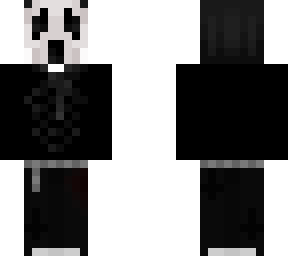 male ghostface | Minecraft Skin