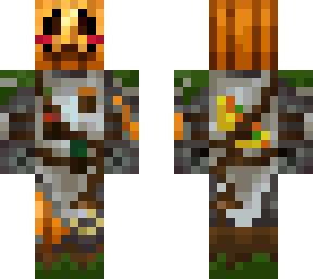 pumpkin forager | Minecraft Skin