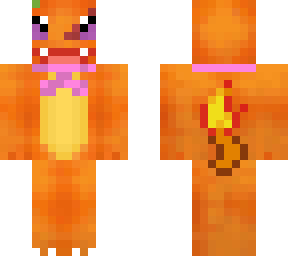 "Lizzie" (Charmander) | Minecraft Skin