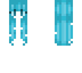 Navy blue hair base | Minecraft Skin