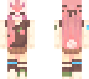 Spring time Zira | Minecraft Skin