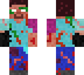 the immortal Herobrine | Minecraft Skin