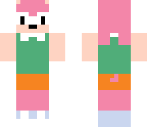 Amy Rose (Classic) | Minecraft Skin