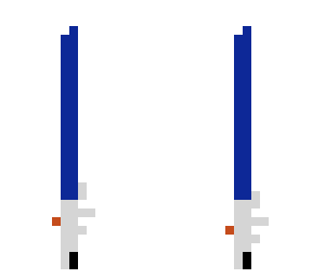 bule lightsaber | Minecraft Skin
