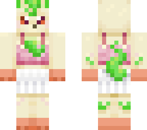 Cherry the Leafeon | Minecraft Skin