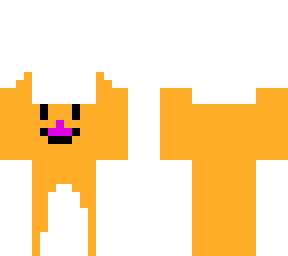 Minecraft Orange Cat