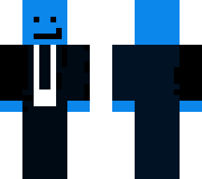 Blue Suit Guy | Minecraft Skin