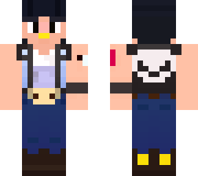 brawl stars bull | Minecraft Skins