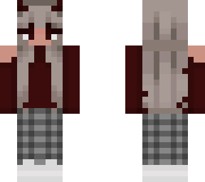 Devil Horn Girl | Minecraft Skin