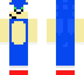 modern sonic | Minecraft Skins