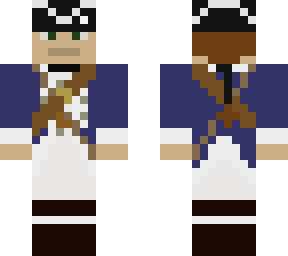 Seven Years War Prussian Uniform | Minecraft Skin