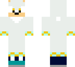 Silver the Hedgehog | Minecraft Skin