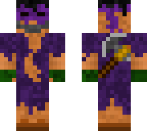 The Purple Bandit | Minecraft Skin