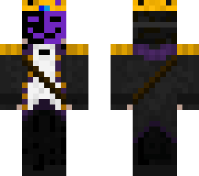 Two Tone King [UPDATED FOR REGULAR] | Minecraft Skin