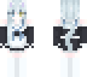 maid neko girl | Minecraft Skin