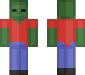 red zombie | Minecraft Skins