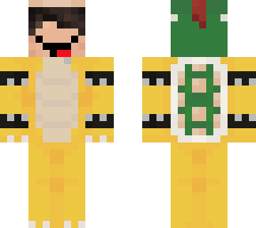 roier bowser | Minecraft Skin