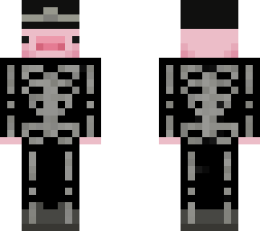Skeleton pig | Minecraft Skin