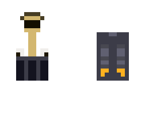 Skibidi jetpack with two cameras | Minecraft Skin