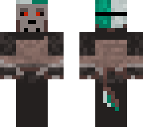 skulle zebra | Minecraft Skin