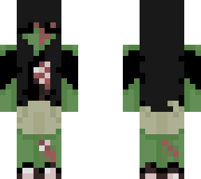 Sombie GIRL | Minecraft Skin