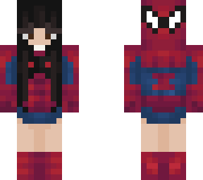 Girl Minecraft Skins Front And Back