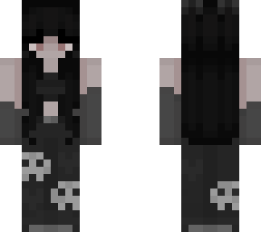 Relaxed Goth + ~ | Minecraft Skin
