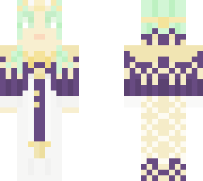 Archbishop Rhea, With Cape | Minecraft Skin
