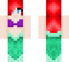 Ariel - The Little Mermaid | Minecraft Skin
