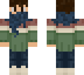 Christmas boy - with scarf | Minecraft Skin