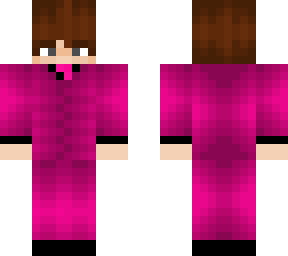 pink suit by zee.kiri | Minecraft Skin