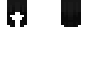 Short Black Hair Base | Minecraft Skin