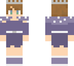 TOBI PURPLE MUSHROOM KING | Minecraft Skin