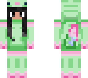 green axolotl | Minecraft Skins