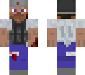 steve with hat | Minecraft Skin