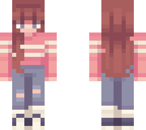 strawberry girl | Minecraft Skins